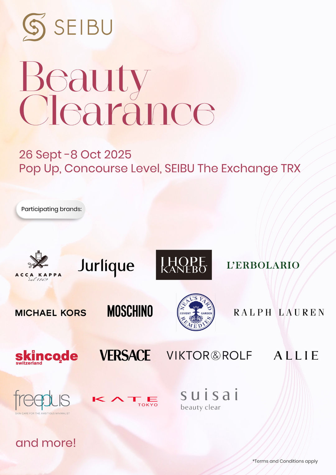 Events & Promotions – SEIBU The Exchange TRX